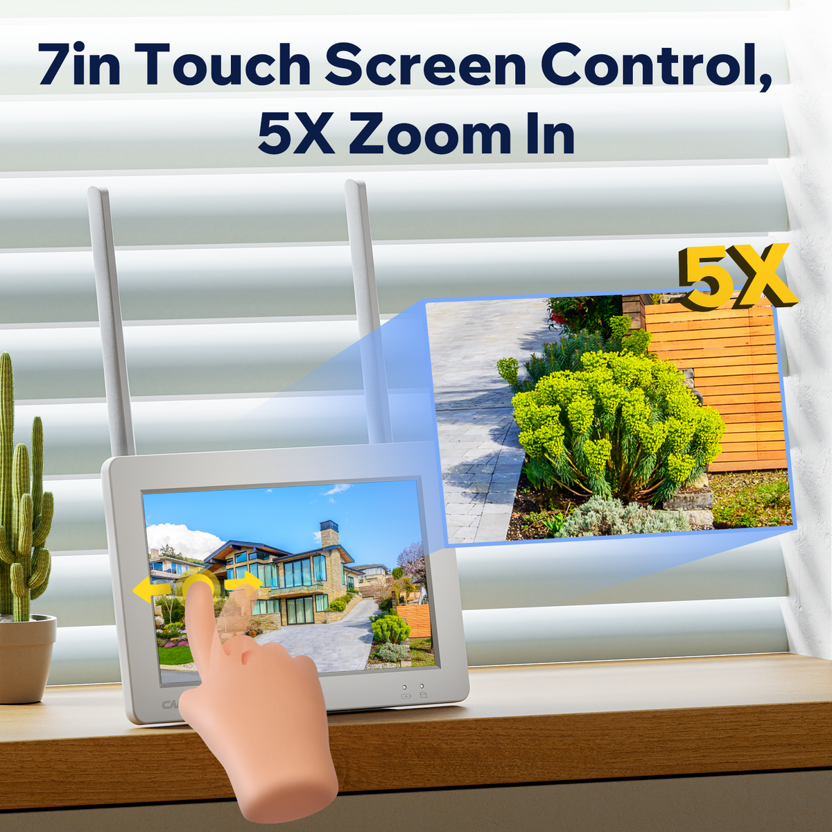 Camcamp SC26 3MP Camcamp SC26 3MP 2K Wired PTZ Security Camera System