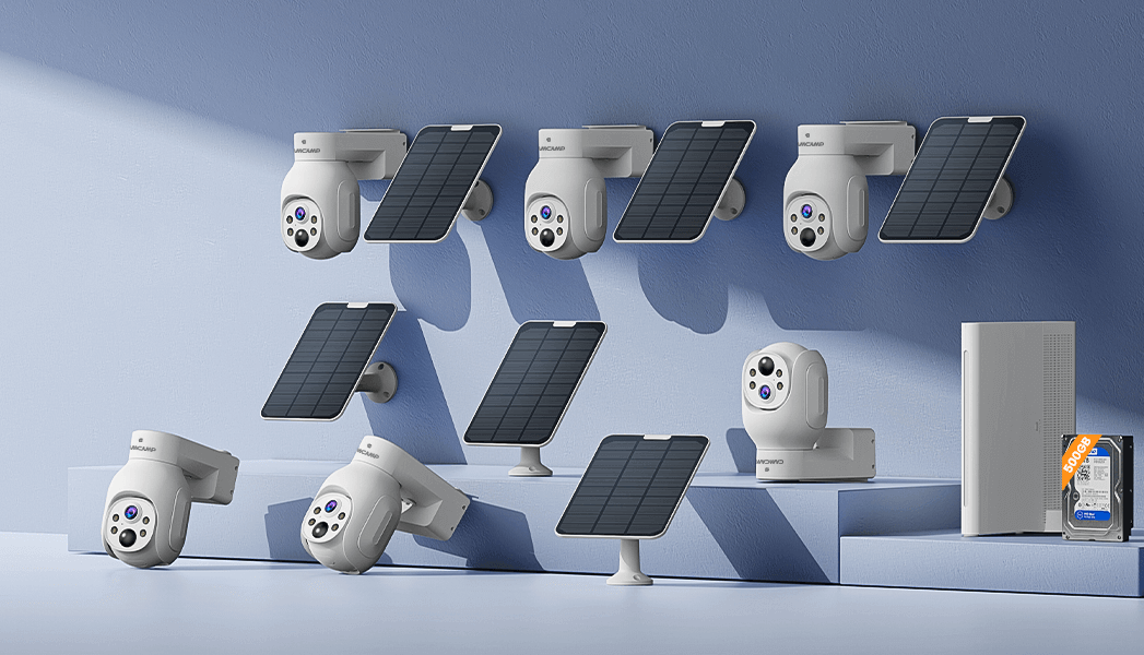 Camcamp SC23 2.5K PTZ Solar Powered Home Security Camera System with N ...