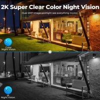 Camcamp SC43 0 Monthly Fee Solar Powered PTZ Home Security Camera 10 C